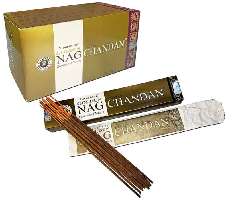 Vijayshree Golden Nag Chandan (Masala Sandalwood Agarbatti) – MD-Store