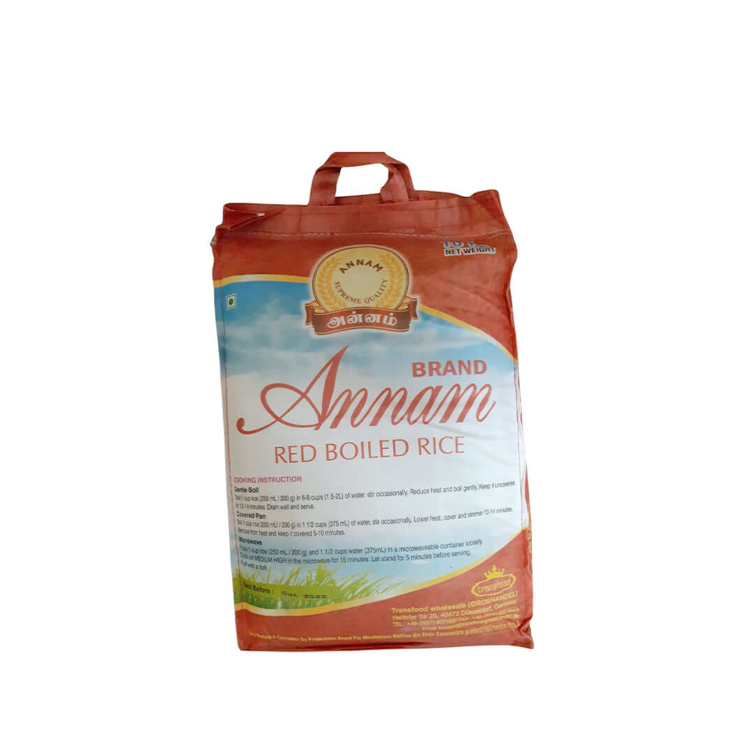 Annam Red Boiled Rice -10 Kg – MD Store