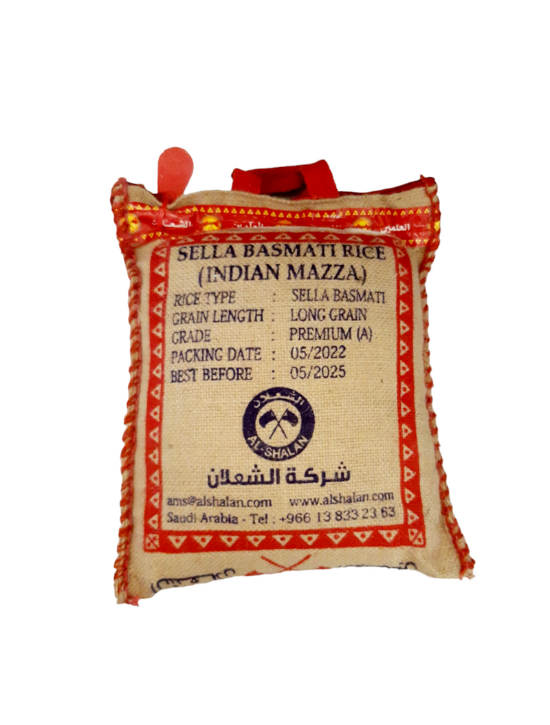 Al-Shalan Sella Basmati Rice (Indian Mazza) 5 kg – MD-Store